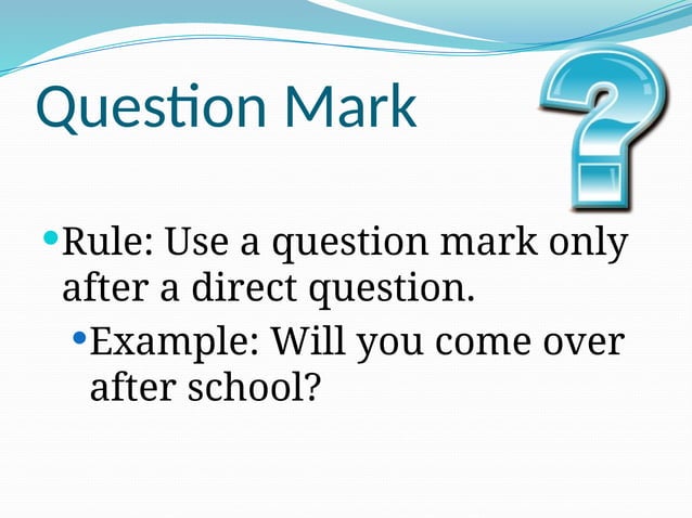 punctuation marks power point presentation | PPTX