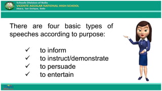 Oral Communication in Context for Senior High School | PPTX