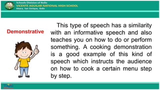 Oral Communication in Context for Senior High School | PPTX