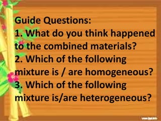 Q1 week 1 Describe the appearance and uses of uniform and non-uniform ...