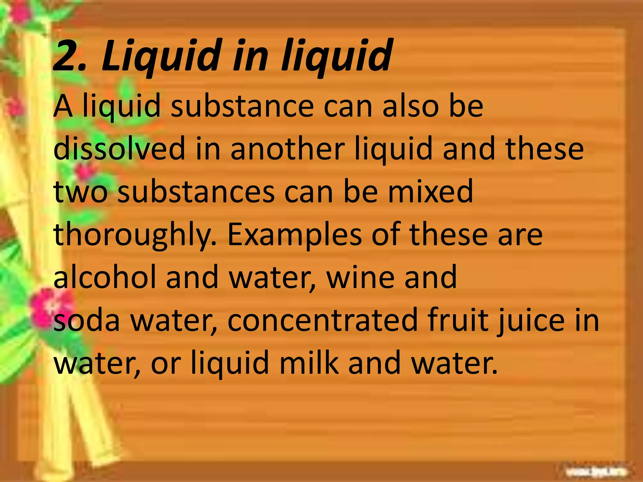 MIXTURES(APPEARANCE AND USES) | PPTX