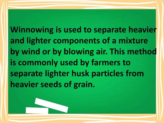 Q1 week 4-SEPARATION OF MIXTURES THROUGH PICKING, WINNOWING ...