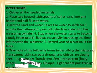 Q1 week 4-SEPARATION OF MIXTURES THROUGH PICKING, WINNOWING ...