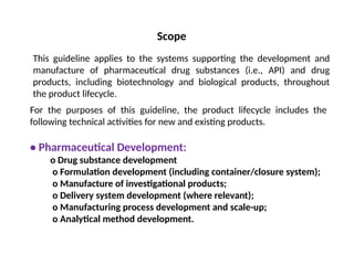 Q10 for pharmaceuticals guidelines pharma.pptx