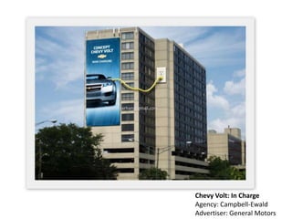 Advertising stunts and ideas Q1| 2009 | PPT