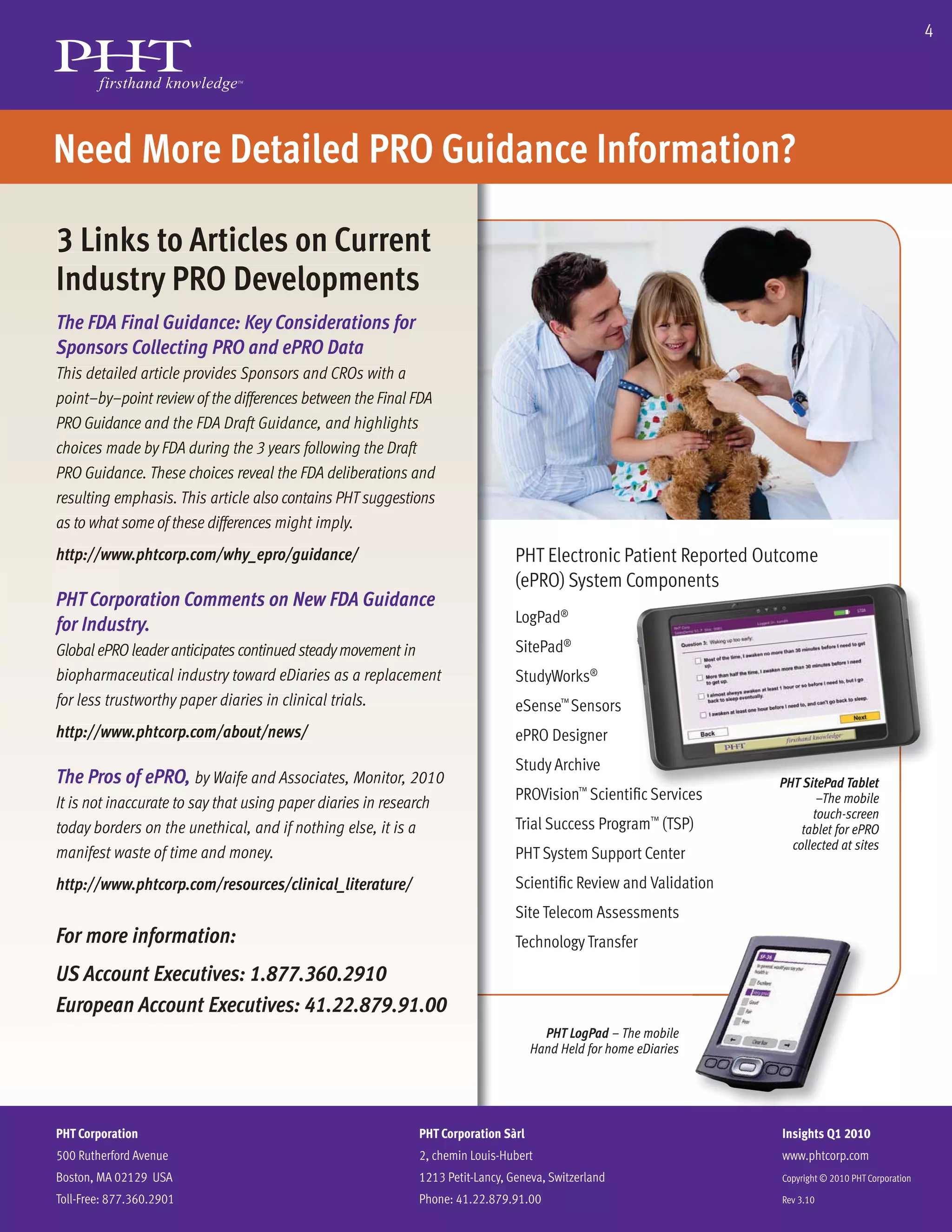 FDA PRO Guidance | PDF