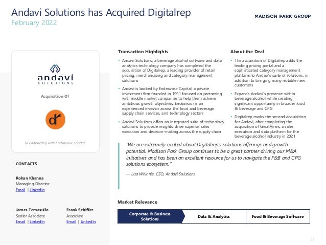 Q1 2022 Software & Technology M&A Update. | PDF