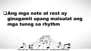 simbolo at konsepto sa musika | PPTX
