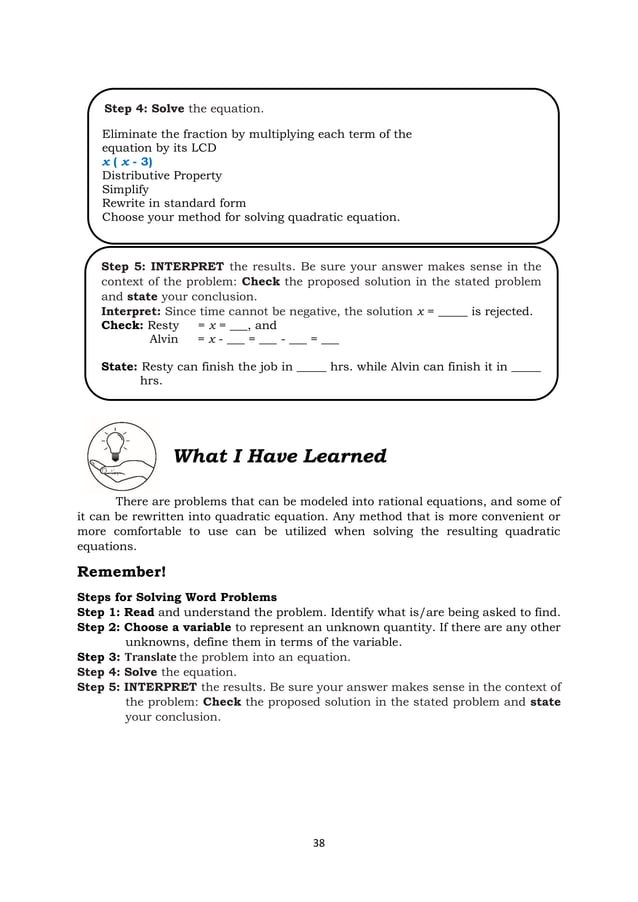 Q1 A-D-M Grade 9 - Mathematics week 1-4 | PDF | Physics | Science