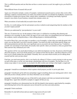 Q1a guide db2011 | PDF