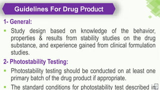 Q1A R2 - ICH GUIDELINES OF STABILITY TESTING | PPTX