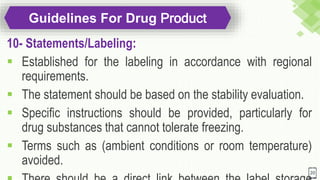 Q1A R2 - ICH GUIDELINES OF STABILITY TESTING | PPTX