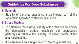 Q1A R2 - ICH GUIDELINES OF STABILITY TESTING | PPTX