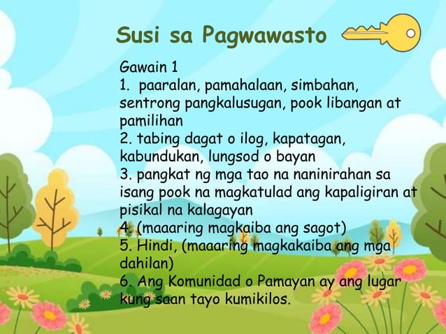 Q1_ARPAN_MOD 1_Naipaliliwanag ang konsepto ng komunidad.pptx