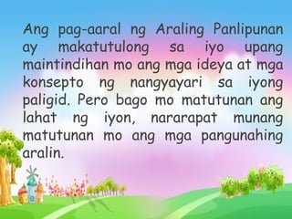 Q1_ARPAN_MOD 6_Nakaguguhit ng payak na mapa ng komunidad.pptx