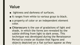 Arts - Elements of Arts, Art Elements.pptx