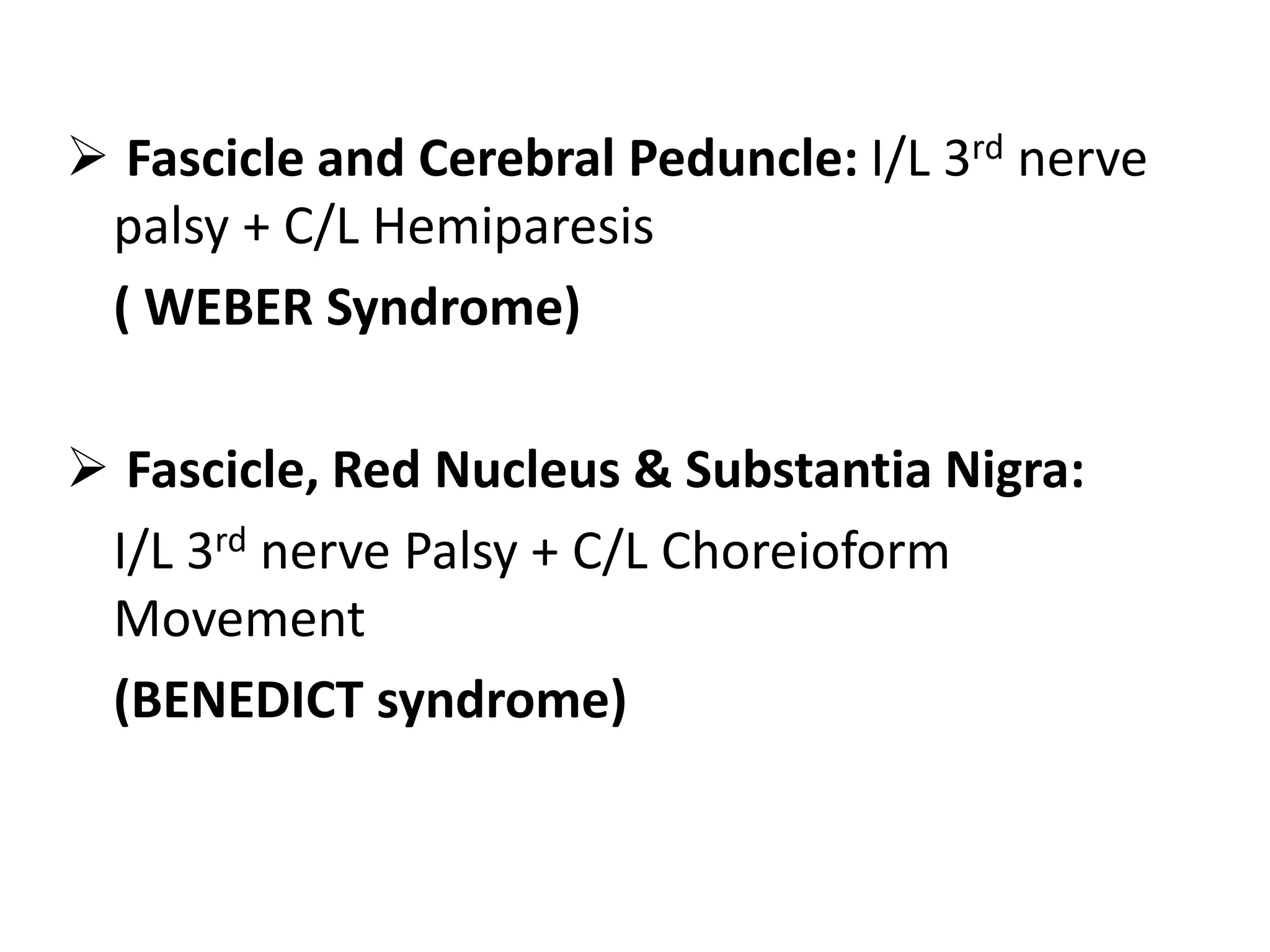 BRAINSTEM LESION INVOLVING 3rd,4th and 6th cranial nerve | PPTX