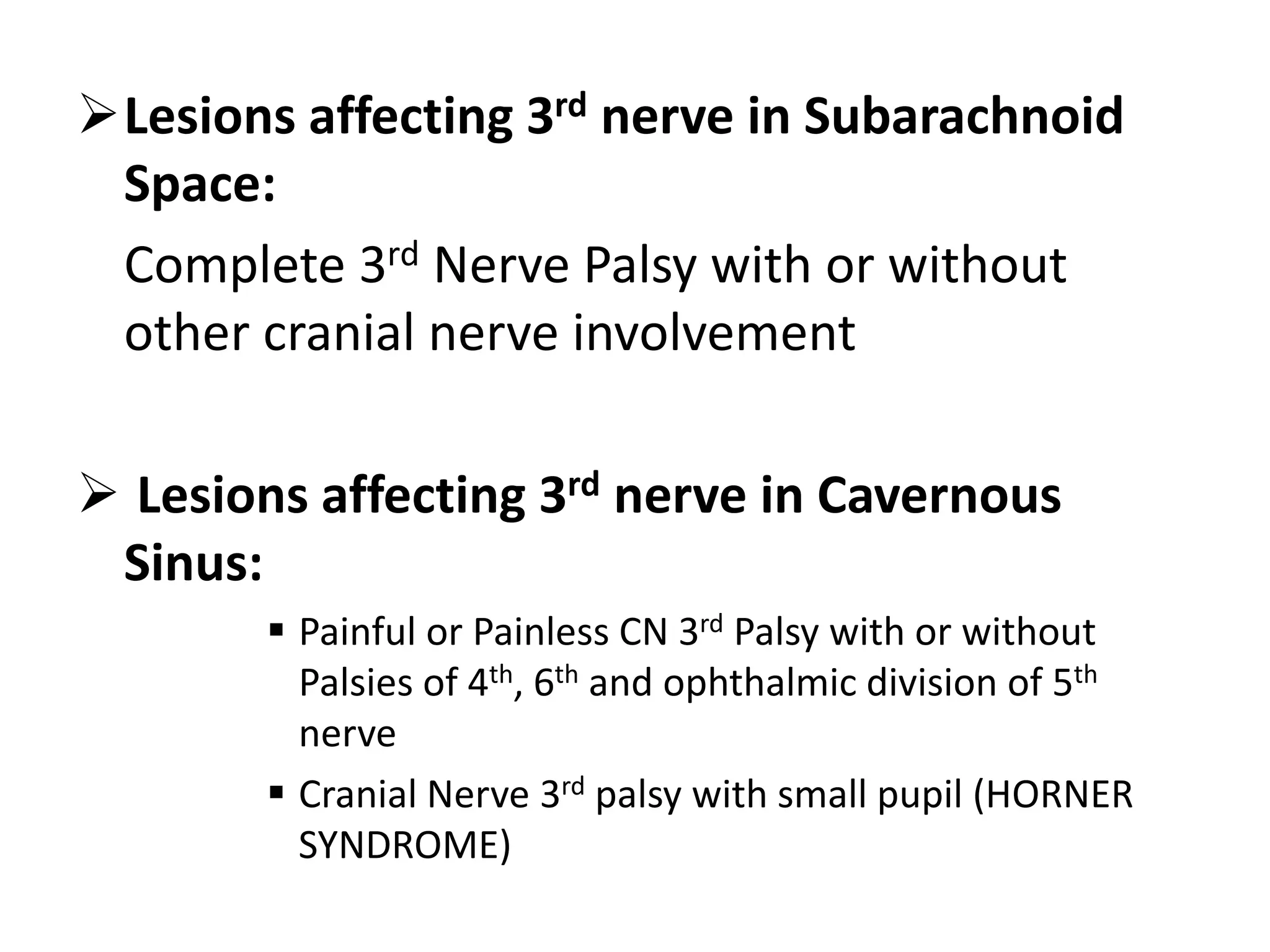 BRAINSTEM LESION INVOLVING 3rd,4th and 6th cranial nerve | PPTX