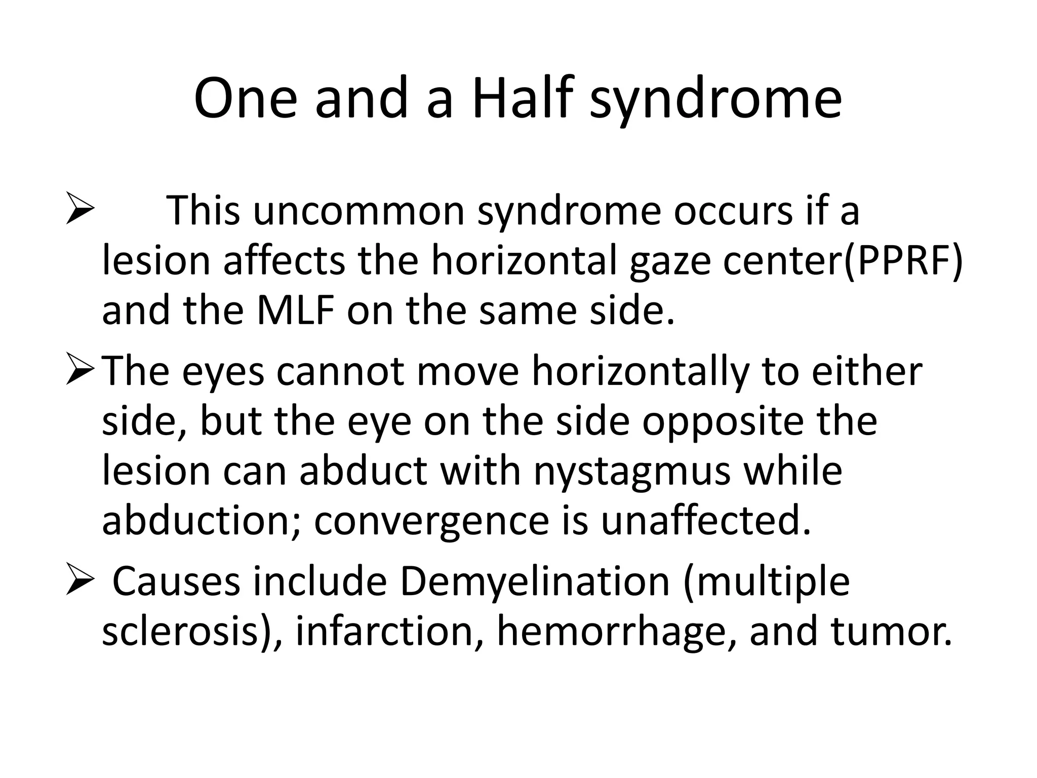 BRAINSTEM LESION INVOLVING 3rd,4th and 6th cranial nerve | PPTX