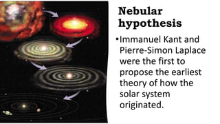 Q1C1L2 The Origin of the Solar System.pptx | Physics | Science