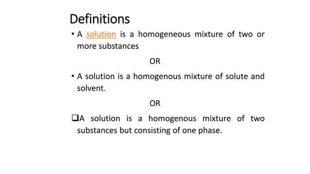Q1C2L1 Types of Solutions general chemistry 2.pptx | Chemistry | Science