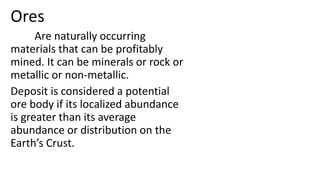 Q1C2L4 Ores and Minerals.pptx