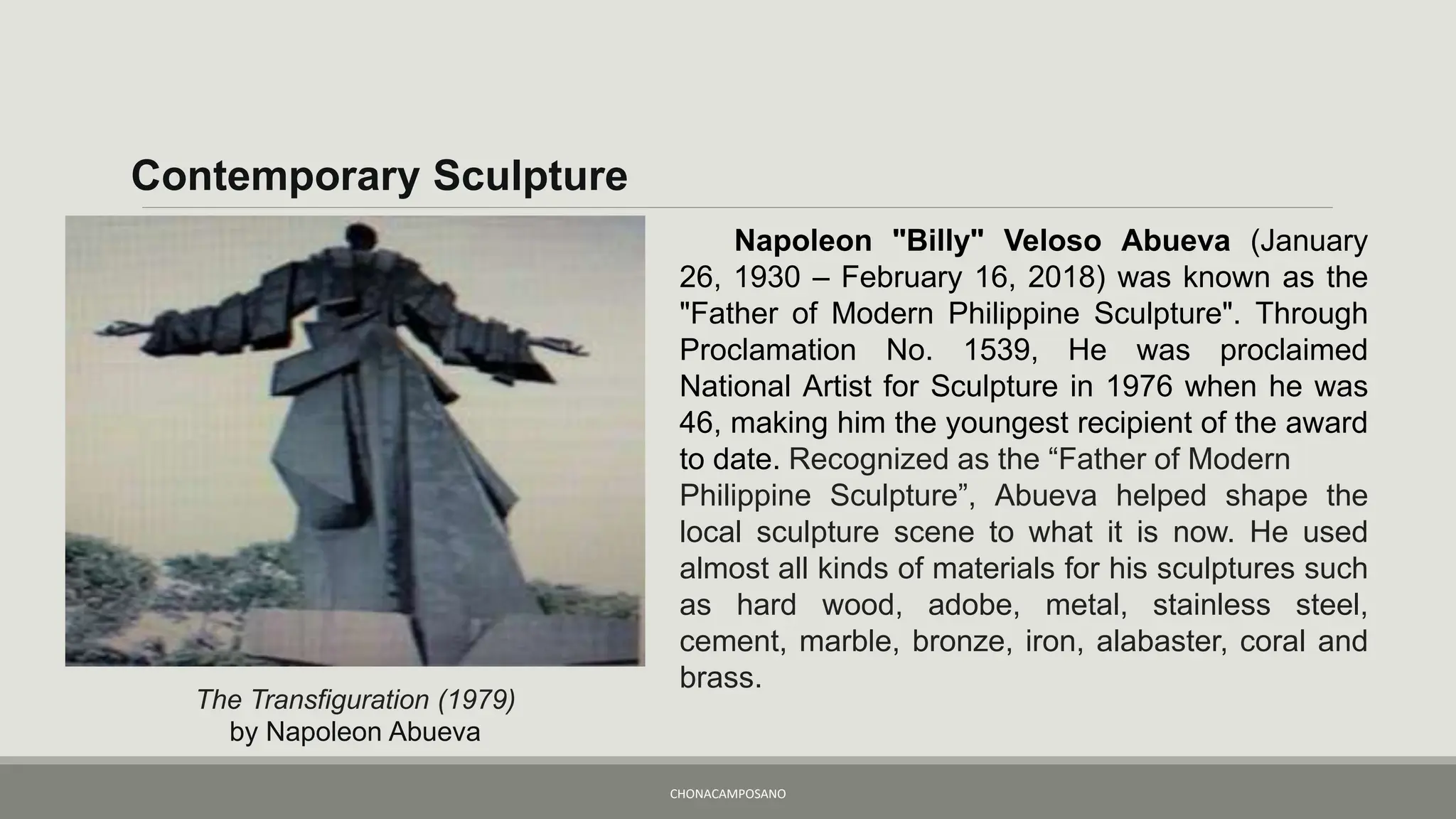 Q1 Contemporary Art Forms Filipino Artists’ Roles and their ...