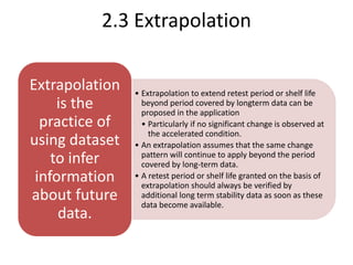 Q1E Evaluation of Stability Data by Rahim Khoja presented on December ...