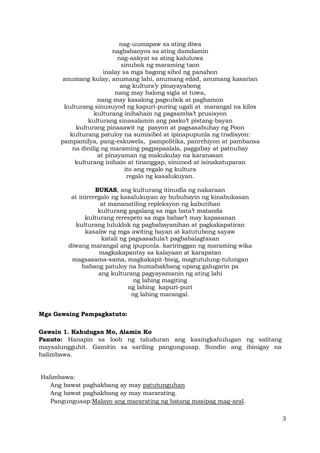 Q1_F9_WLAS5_TULA.pdfModyultopicsa edukasyon | PDF