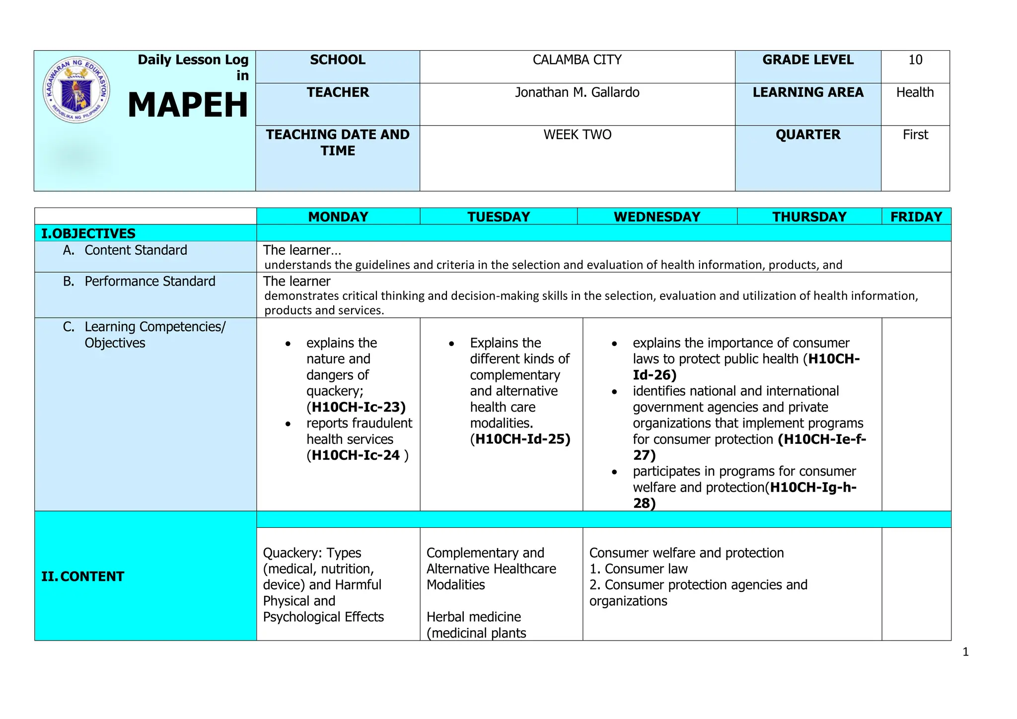 Q1 Grade 10 HEALTH D..........LL Week 2.pdf