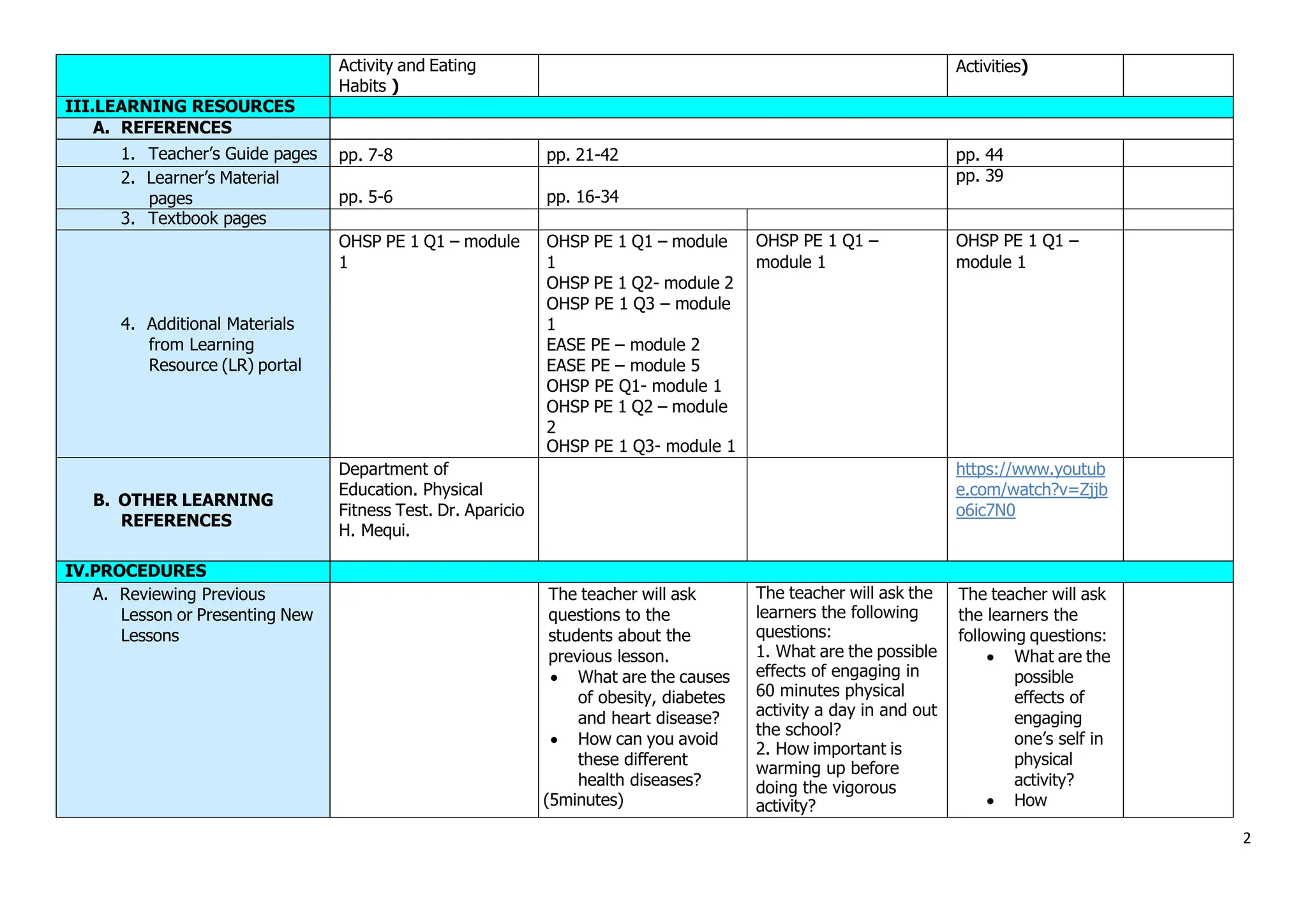Q1 Grade 10 PE DLL Week 2.docx
