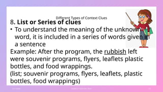 Mastering Context Clues for Better Understanding | PPTX
