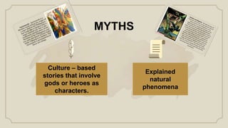 Q1L1 Distinguishing Features of Proverbs, Myths, and Legends.pptx