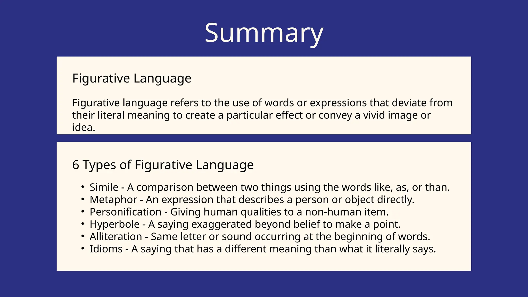 Q1L2.3- Figurative Language for Grade 7 Lesson | PPTX