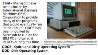 TLE7(CREATIVE TECHNOLOGIES) HISTORICAL FOOTPRINTS OF VARIOUS COMPUTER ...