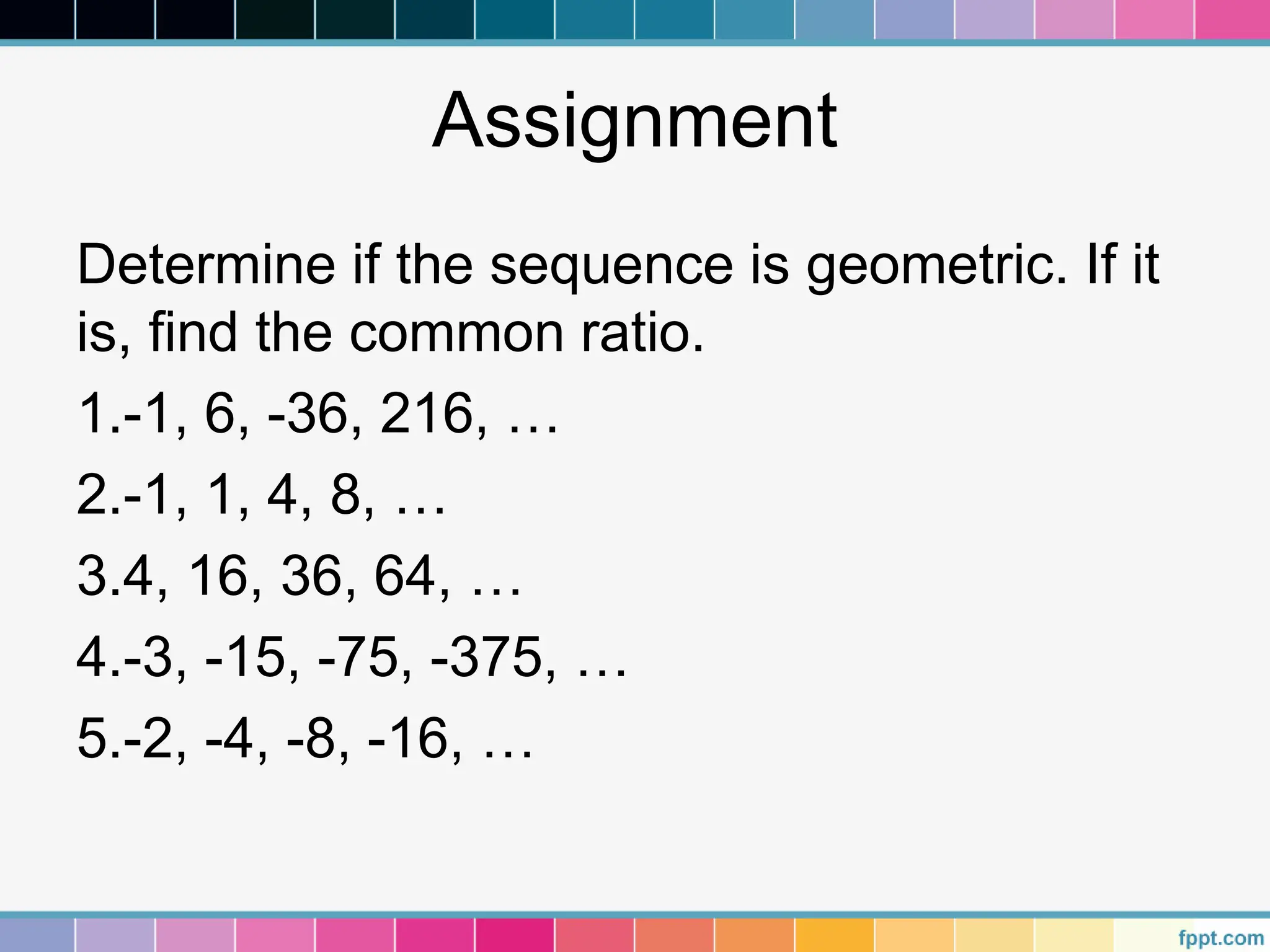 Quarter 1 Math 10 Lesson about Geometric Sequence | PPT