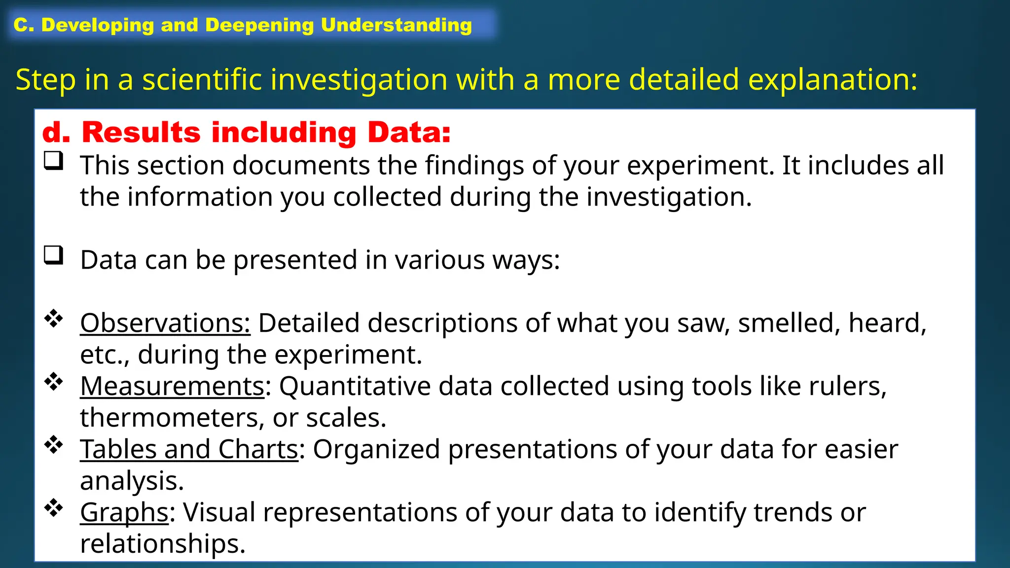 Designing a Scientific Investigation and Research | PPTX