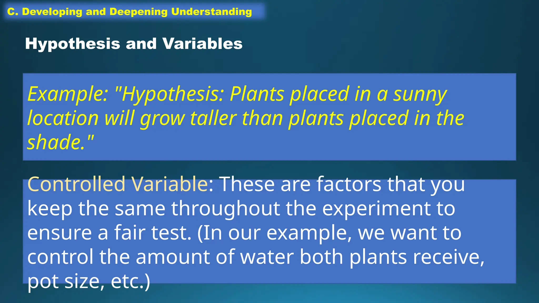 Designing a Scientific Investigation and Research | PPTX