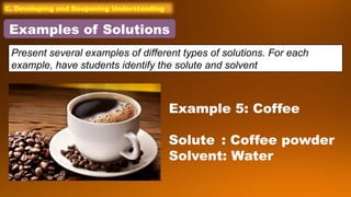 Solution,it's components and concetration | PPTX