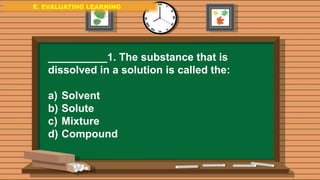 Solution,it's components and concetration | PPTX