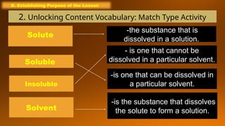 Solution,it's components and concetration | PPT | Free Download