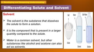 Solution,it's components and concetration | PPT | Free Download