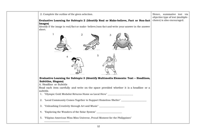 Q1_LE_English 4_Lesson 8_Week 8 is the lesson that the learners should ...
