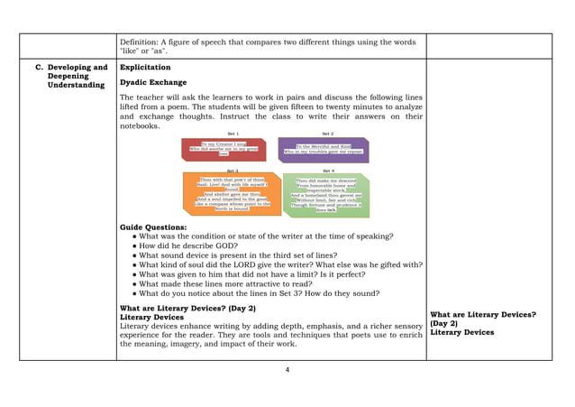 Quarter 1_LE_English 7_Lesson 4_Week 4.pdf | Educational Assessment ...