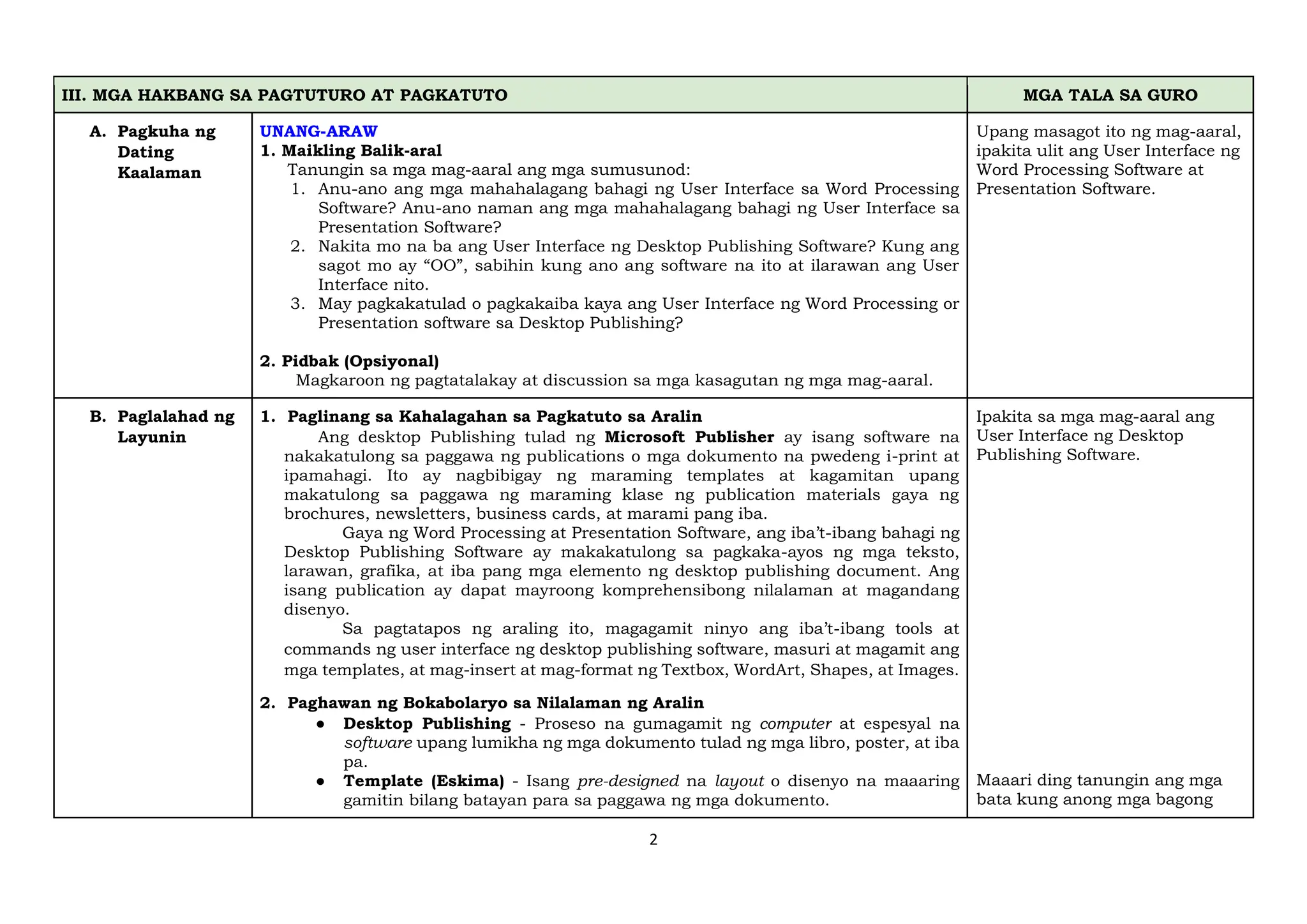 Q1_LE_EPP 4_Lesson 5_Week 5.pdf for english | PDF