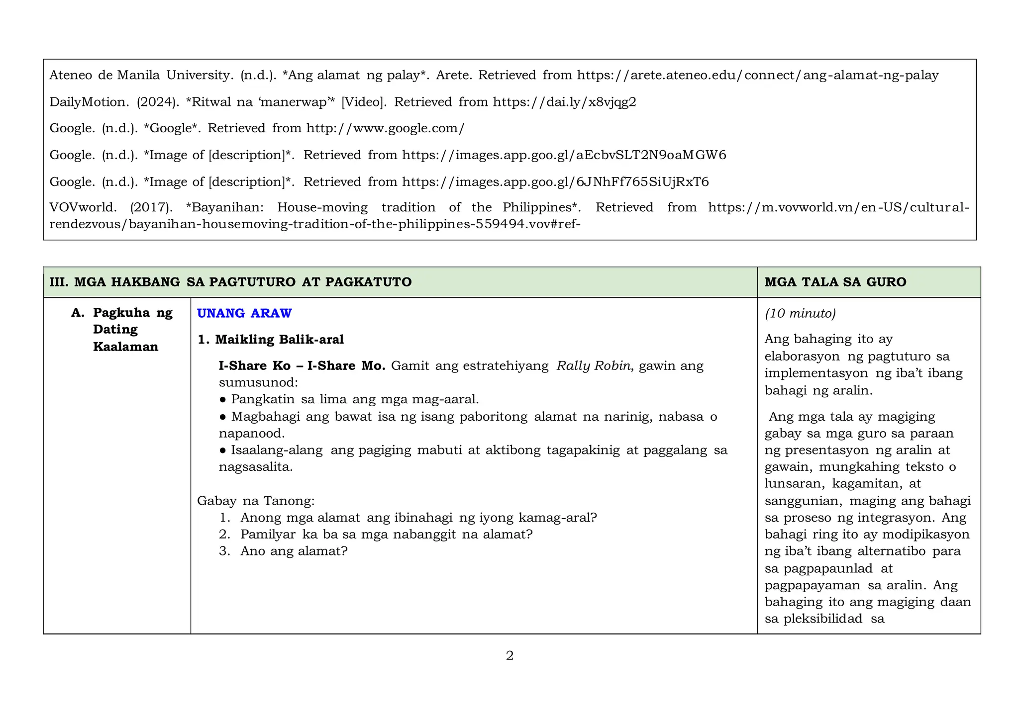 Q1_LE_Filipino 4_Lesson 1 Exemplar_Week 1.pdf