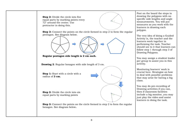 Mathematics 7:Lesson 1- Week 1 Exemplar .pdf | Education