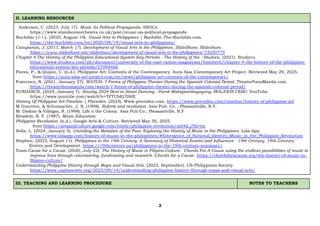 Exploring 19th Century Philippine Music and Arts in Education | PDF