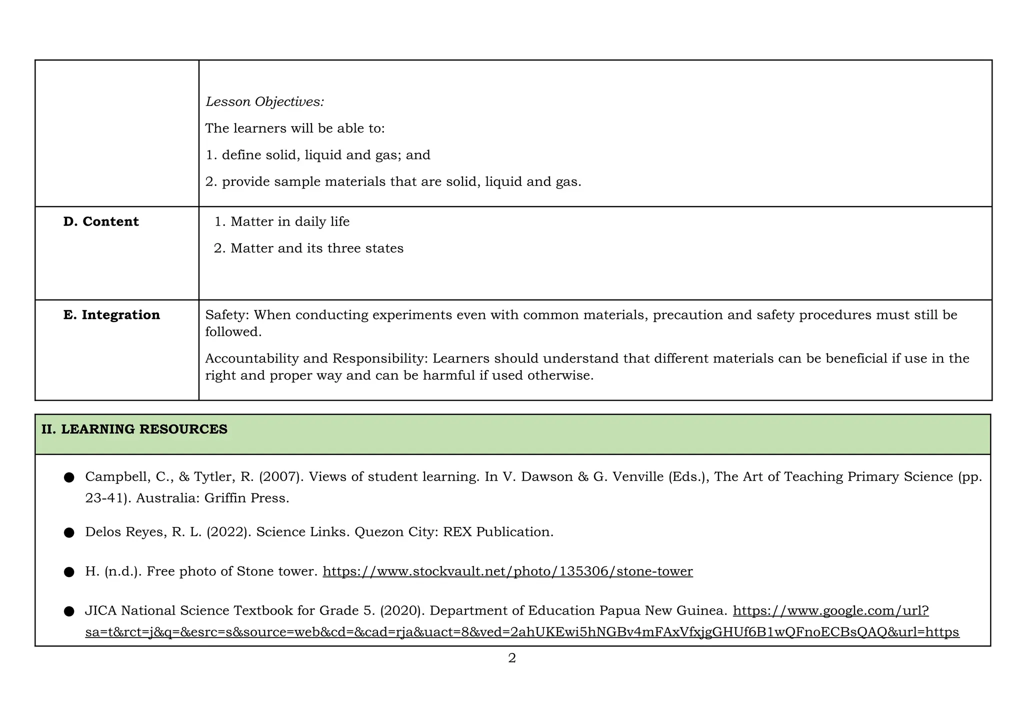 Q1_LE_Science 5_Lesson 1_Week 1.docx grade 5 | DOCX