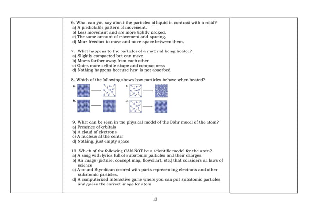 Q1_LE_Science 7_Lesson 1_Week 1.matatags | PDF | Physics | Science